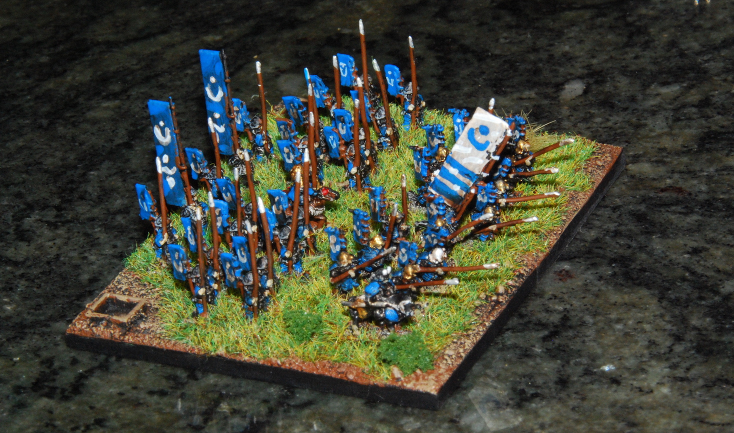 Lord Ashram's House of War: Three clans of 6mm samurai done!