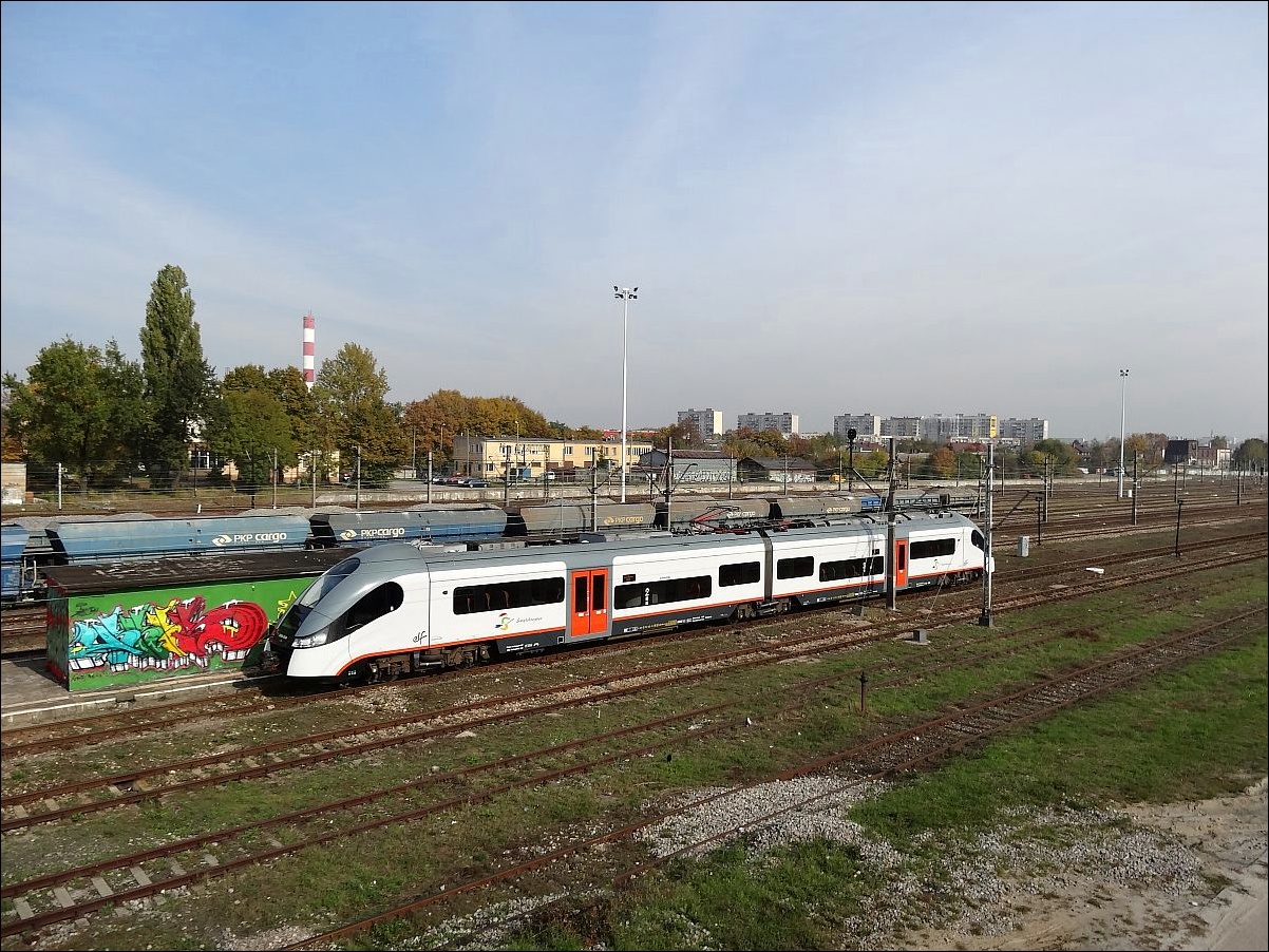 EN96-004 wraca z Częstochowy do Kielc | Kolejowe Kielce