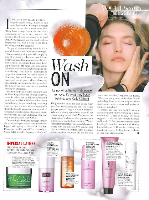VOGUE Magazine - 'The Big Cleanse' Beauty article - COR Silver