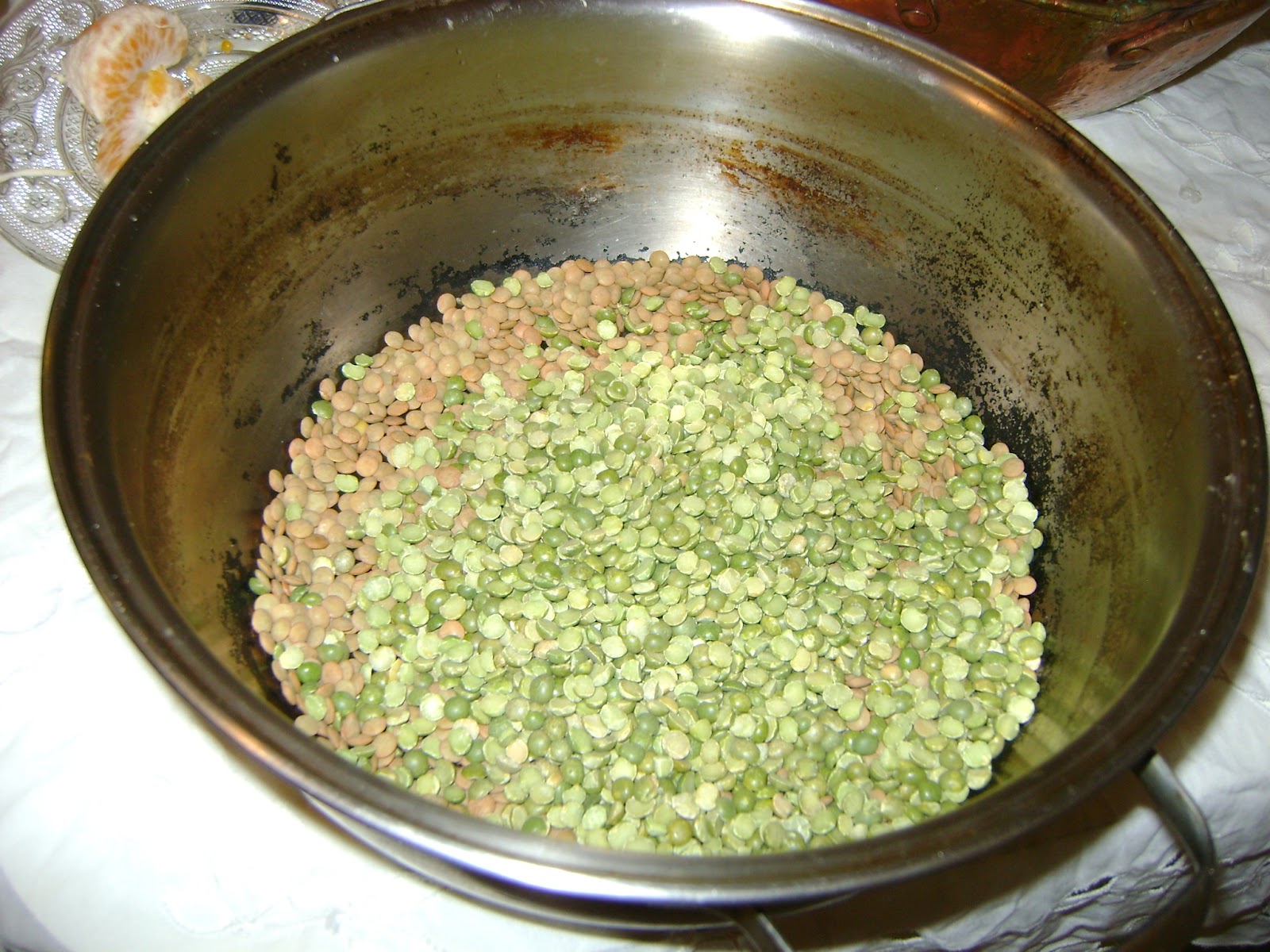 GULOSEIMAS DA LALÁ: PASTA INDIANA AFRODISÍACA DE ERVILHA E LENTILHA