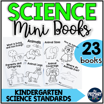 Spring 5 Senses Mini Book FREEBIE - The Primary Post