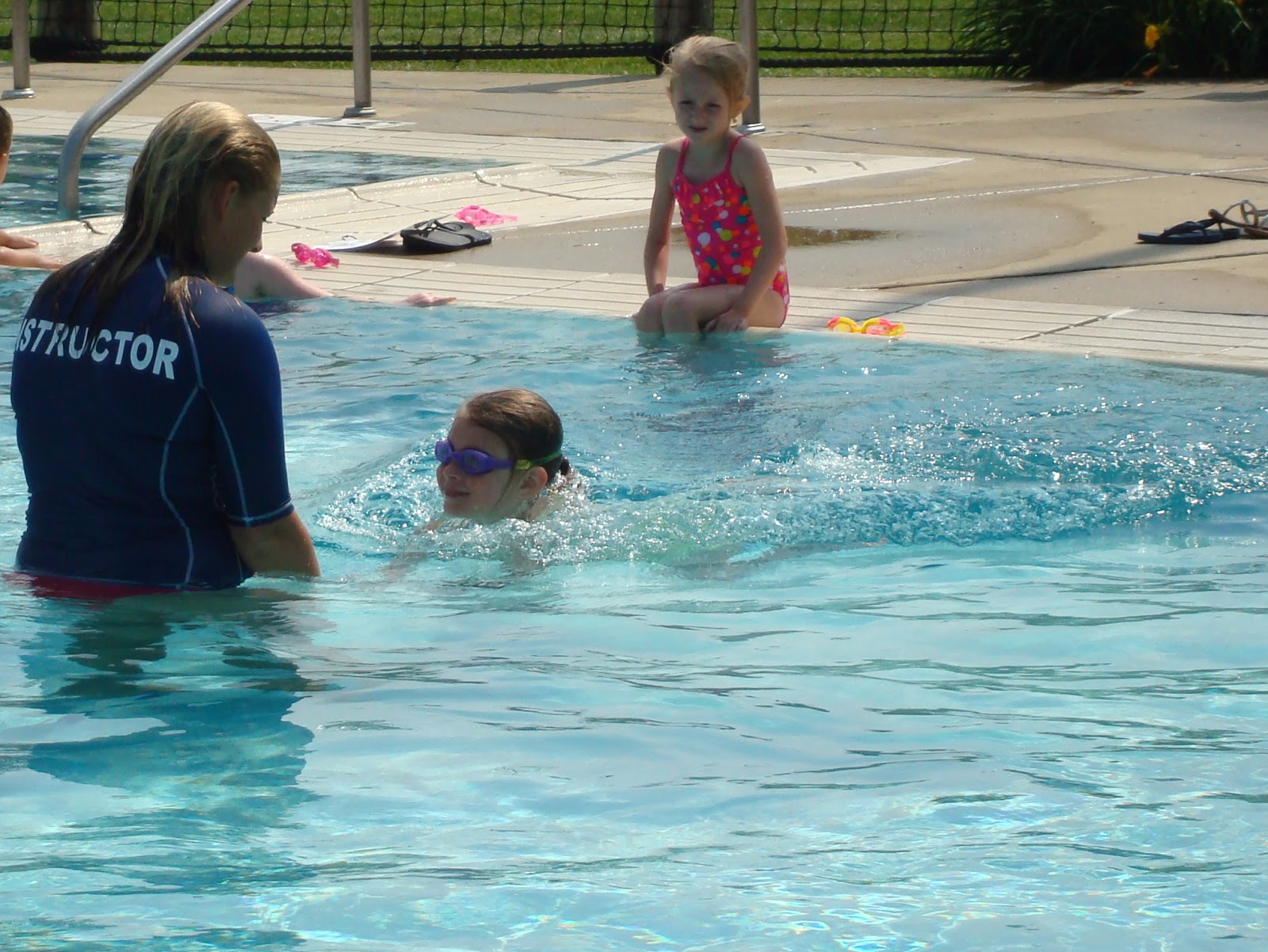Precious girls: Swim Lessons