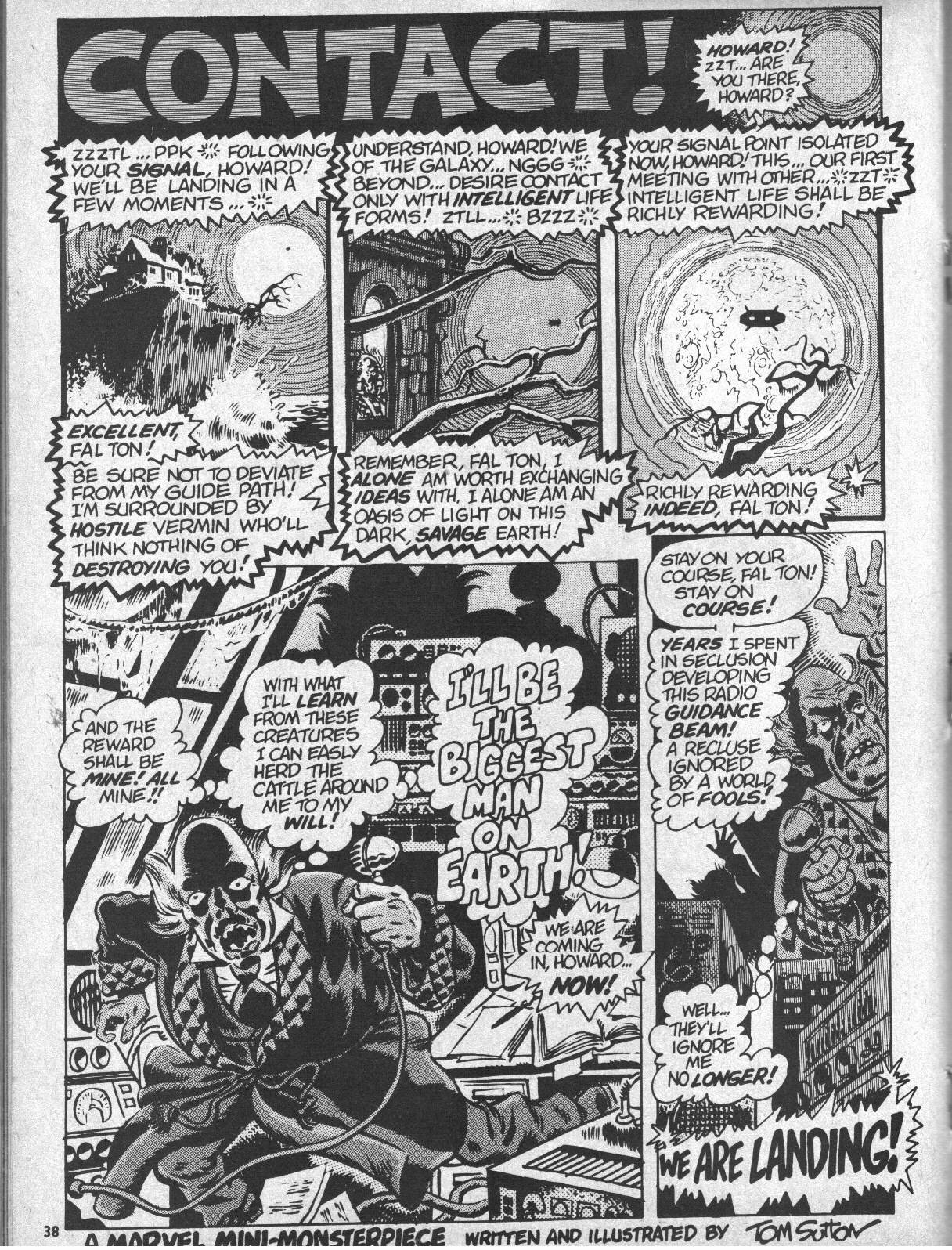 Four-Color Shadows: Contact-Tom Sutton-1973