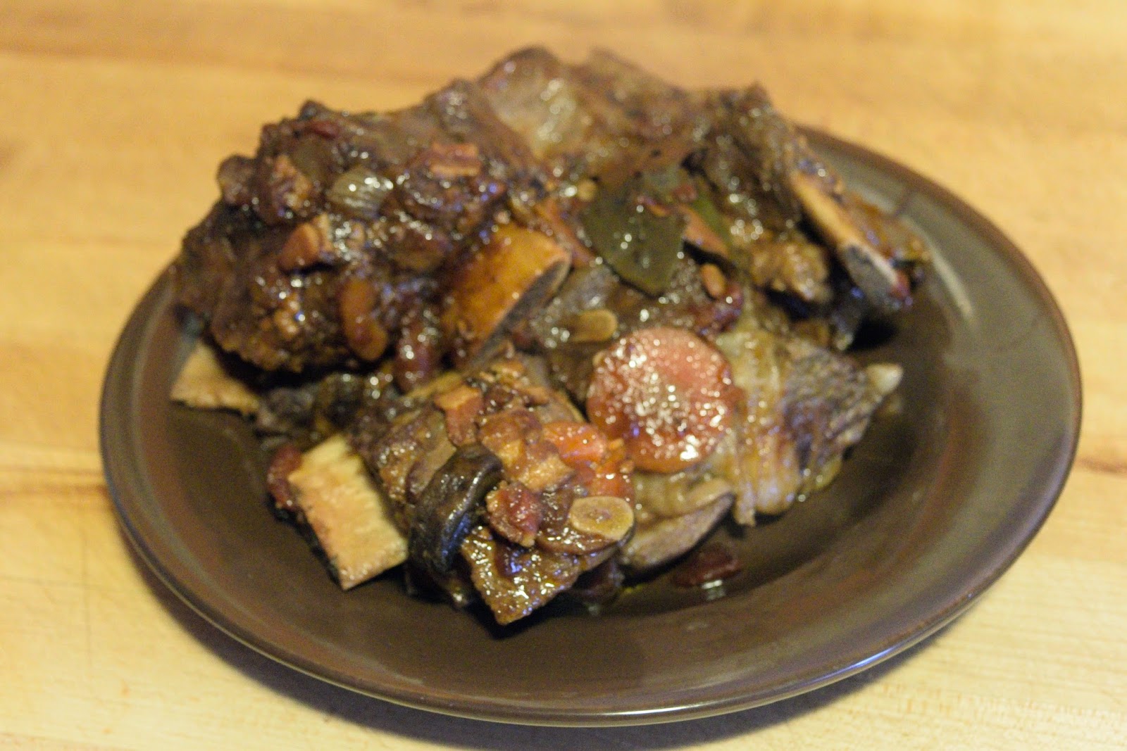Guinness Braised Short Ribs over Polenta - The Kitchen Wife