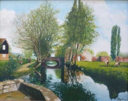 Would you like to buy an original Reg Varney painting? (1)