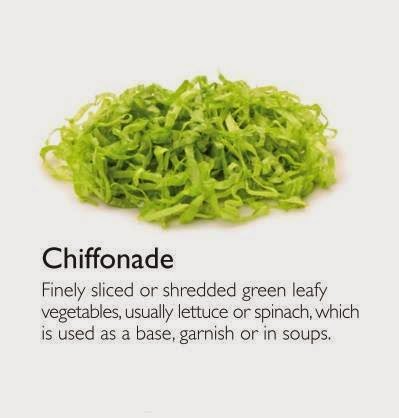 Chef Fatima: Cuts Of Vegetable