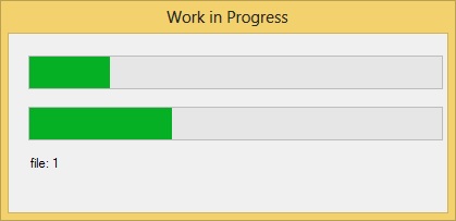By The way, I'm Programming: Working Progress Form