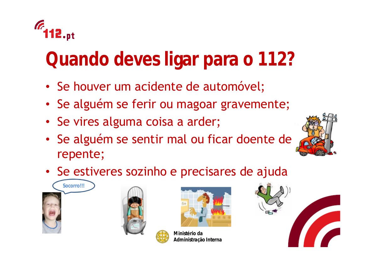 Prevenir é Segurança: Dia Europeu do 112