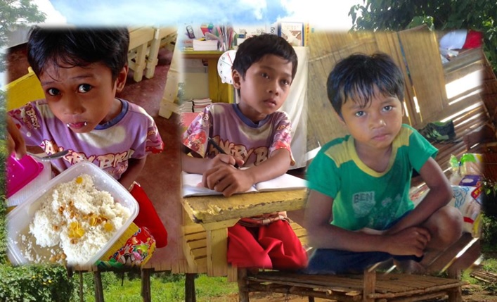 Poor pupil found eating junk food with rice receives help from good ...