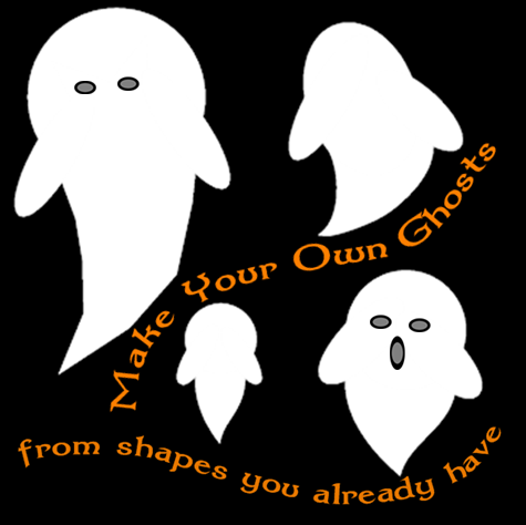 Capadia Designs: Make Your Own Ghosts