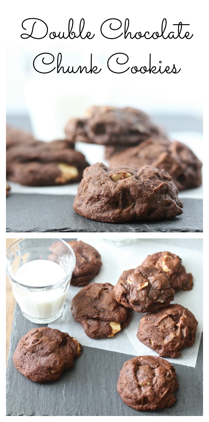 Double Chocolate Chunk Cookies | Karen's Kitchen Stories