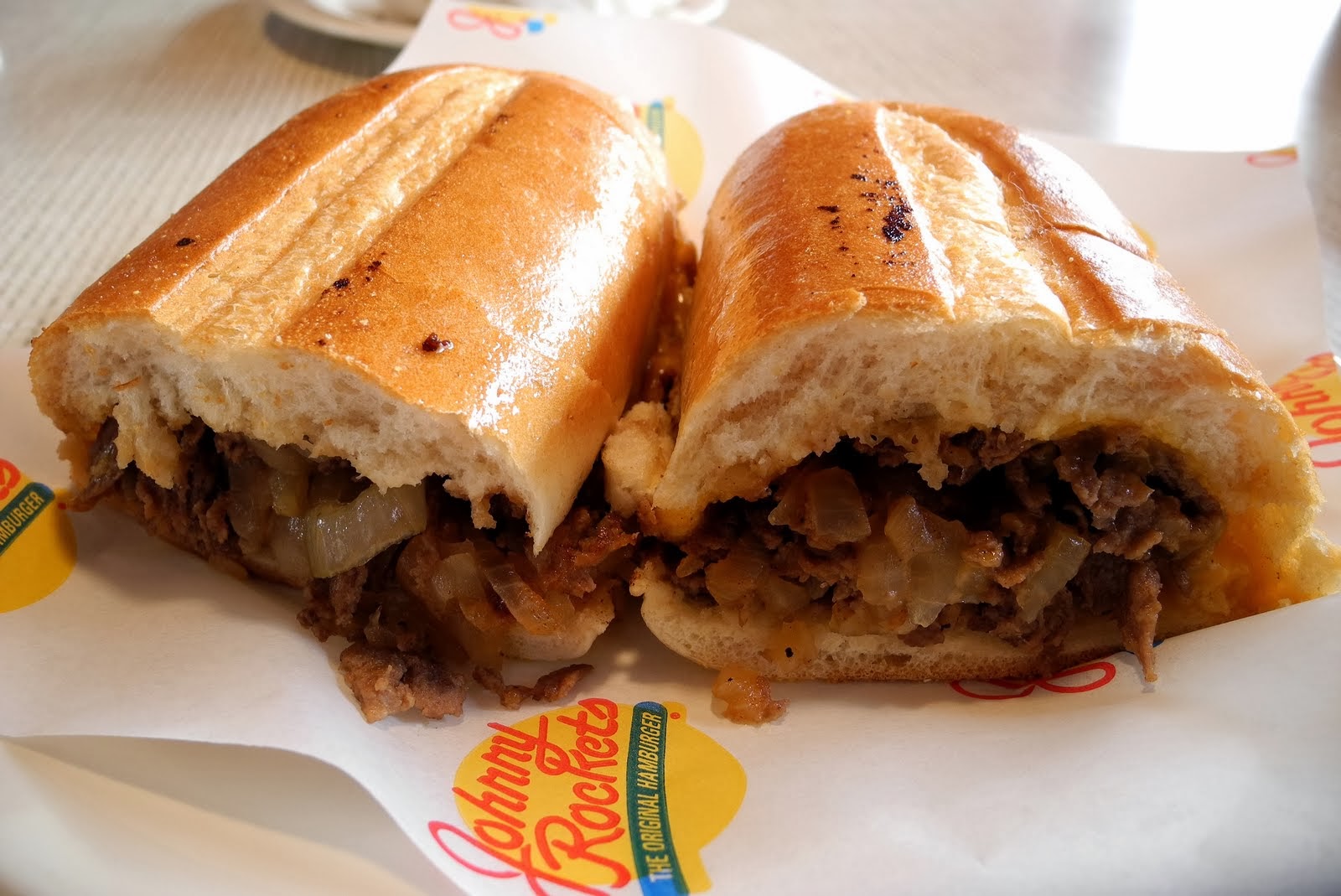 Johnny Rockets, New York : Eating Without Moving