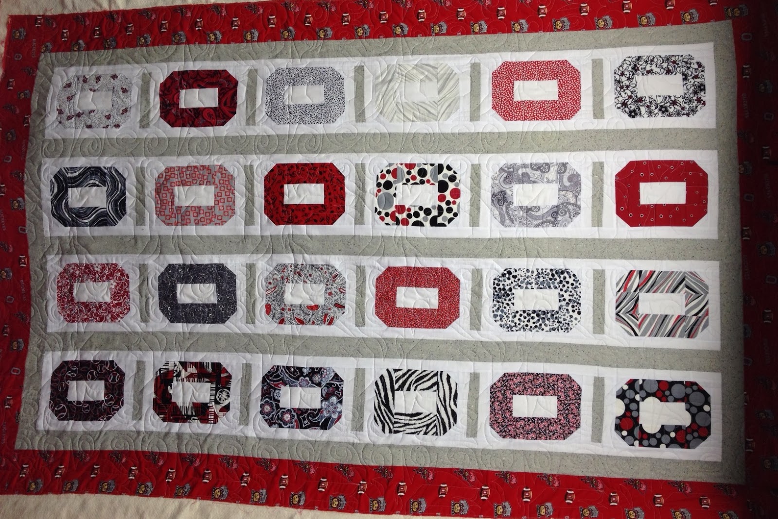 Sylvania Quilting: OSU Quilt