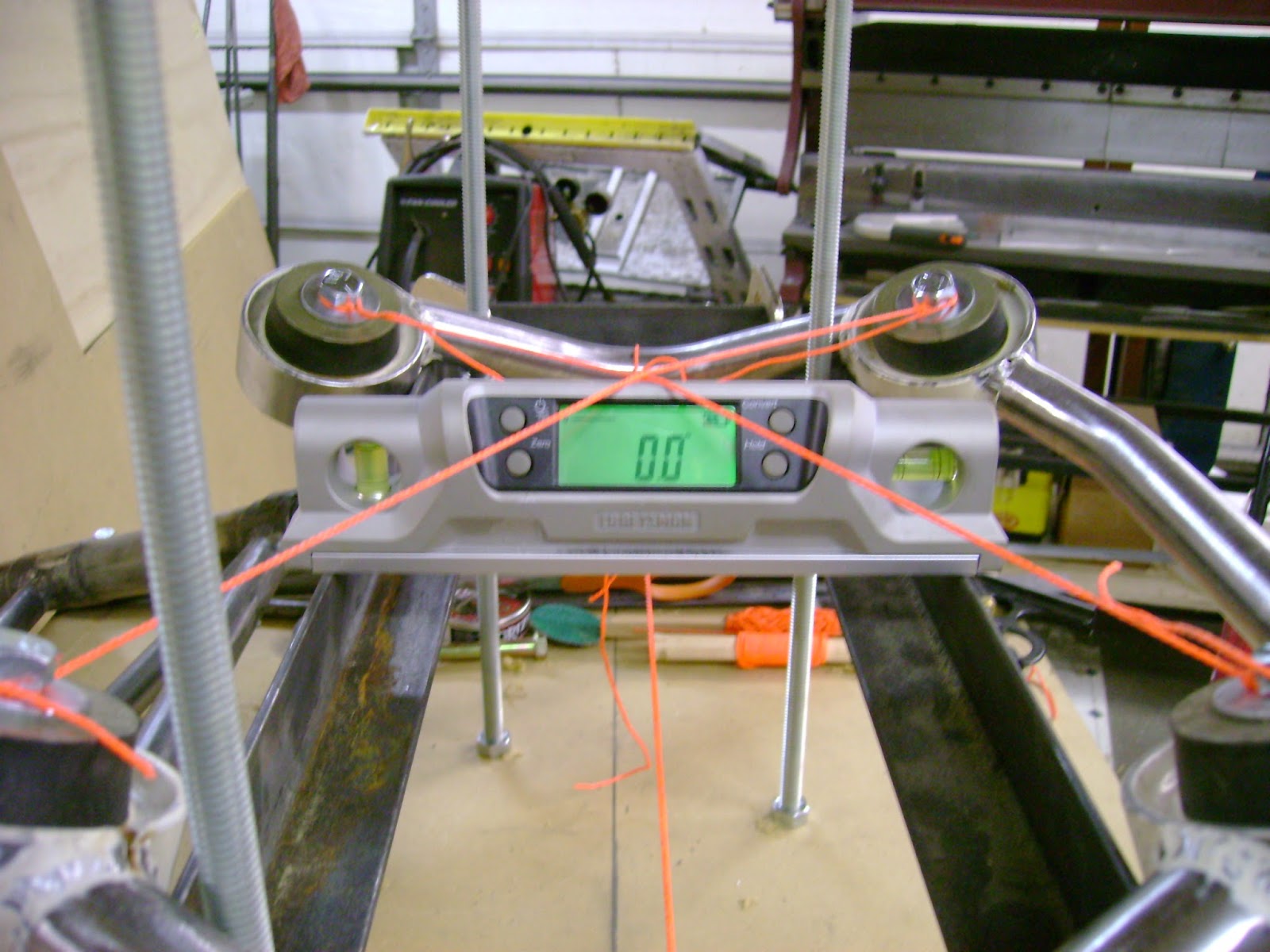 Tailwind Build in Minnesota: Engine mount for dynafocal engine.