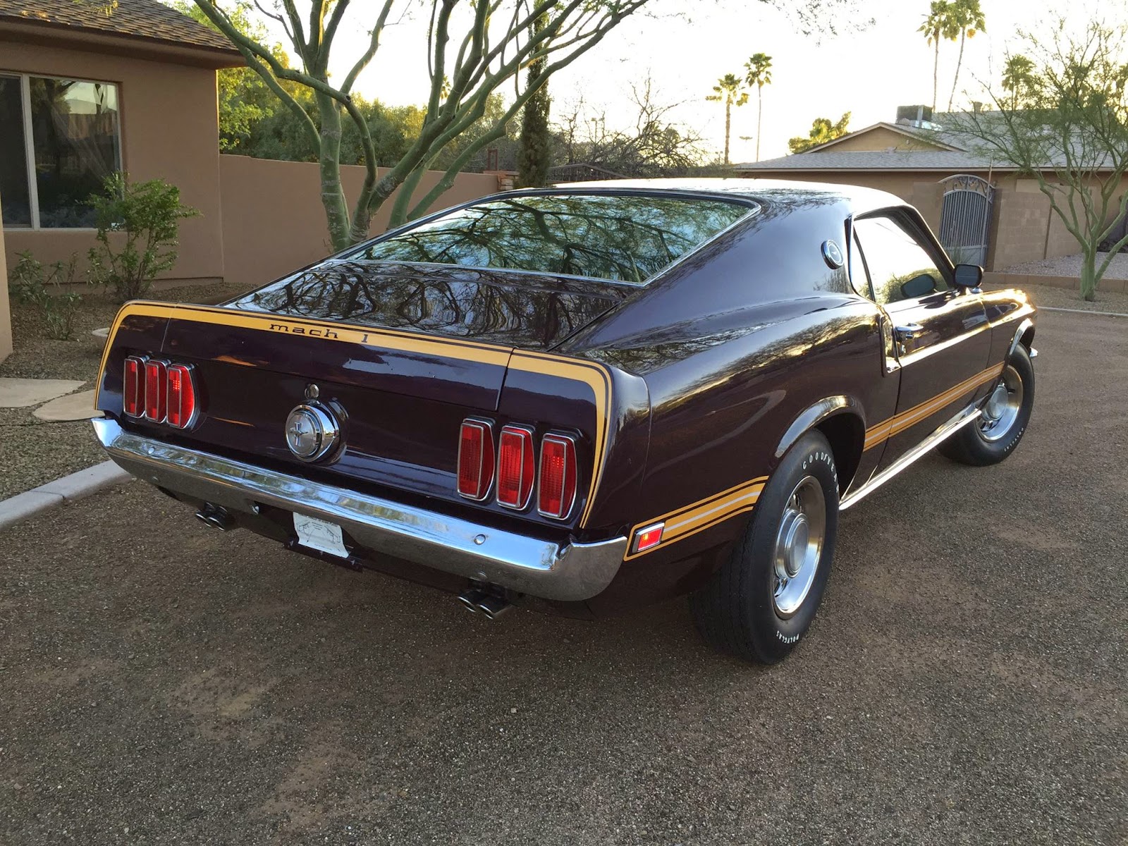 Virginia Classic Mustang Blog: 1969 Mustang Mach 1 in Purple!!!