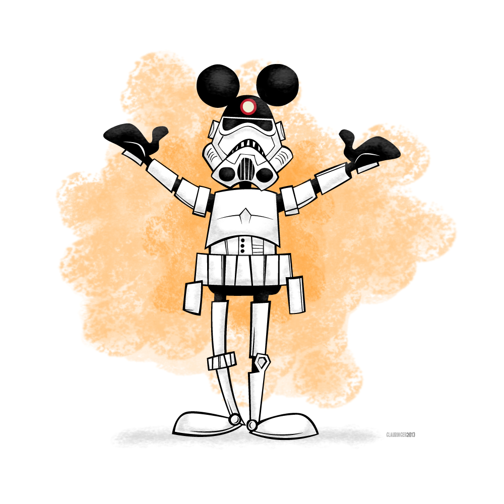PLANET-PULP // CELEBRATING PULP CULTURE: Stormtrooper Mickey