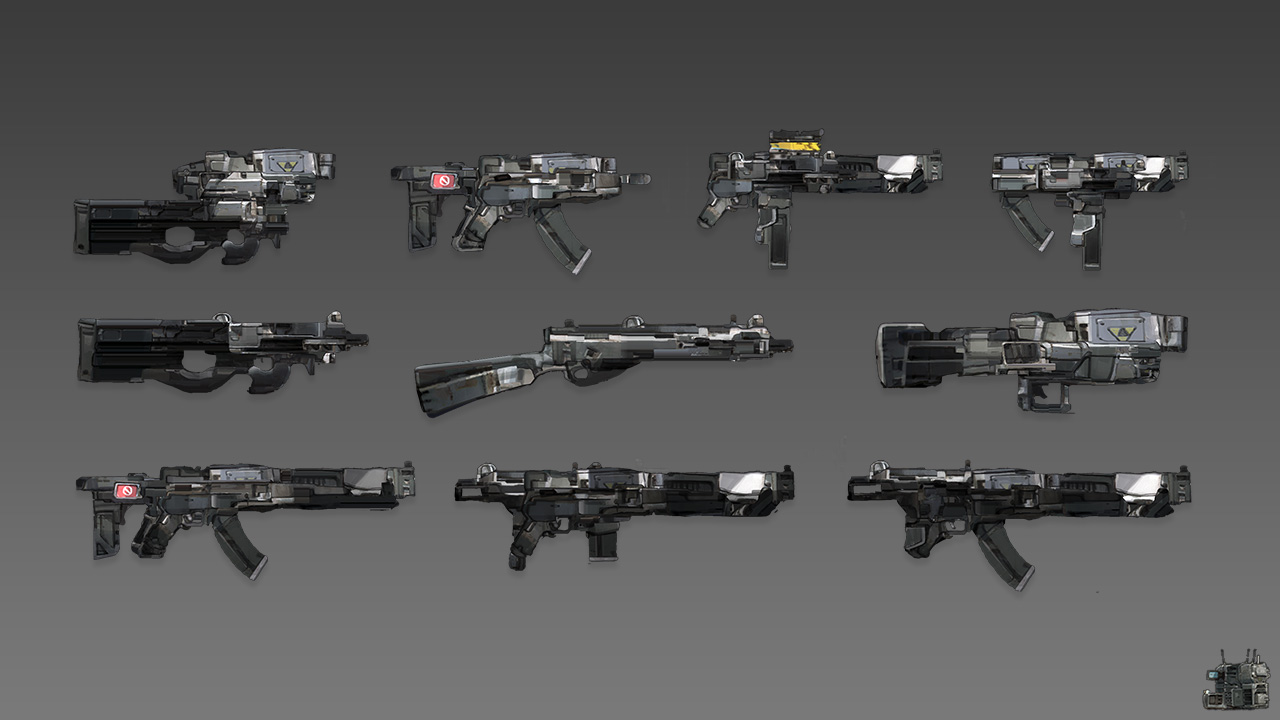 Crayon Box of Doom: Modular Weapon Set