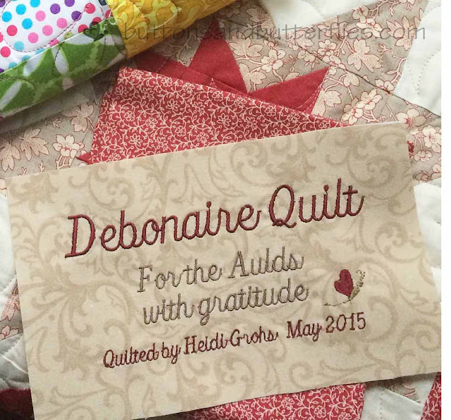 Buttons and Butterflies: Debonaire {Quilt}