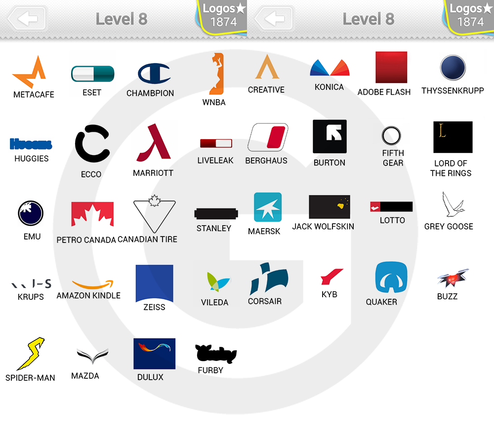Logo quiz level 8 - missionmyte