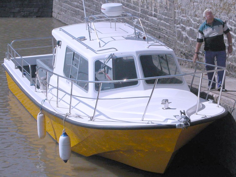 My Procharter P3: 316 Stainless steel rails