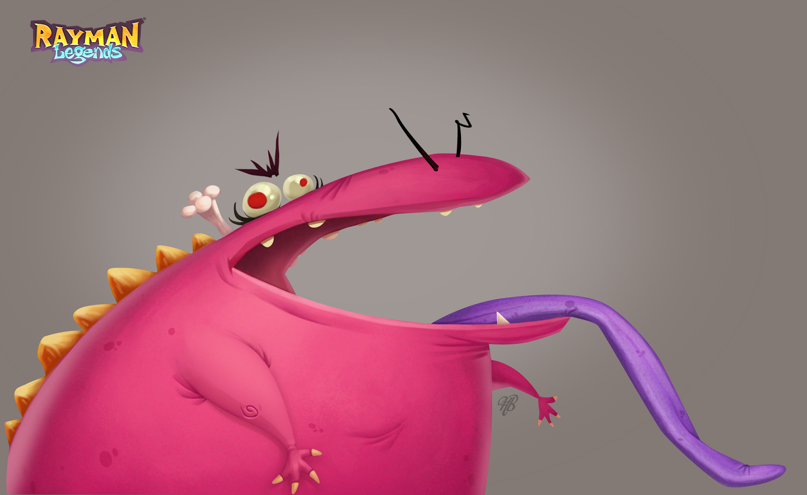 Hazim Benghal: "Rayman Legends" - Retro Boss - Dragon