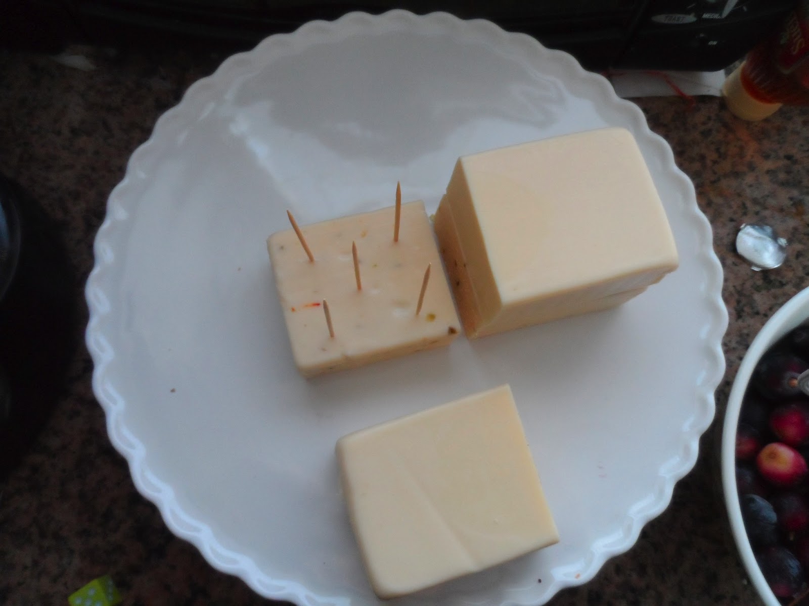 Simply Pinspirational: Game Night - Dice Cheese Blocks