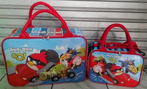 CosmoBunda: ANGRY BIRDS GO SUPER SPON TRAVEL BAG SET
