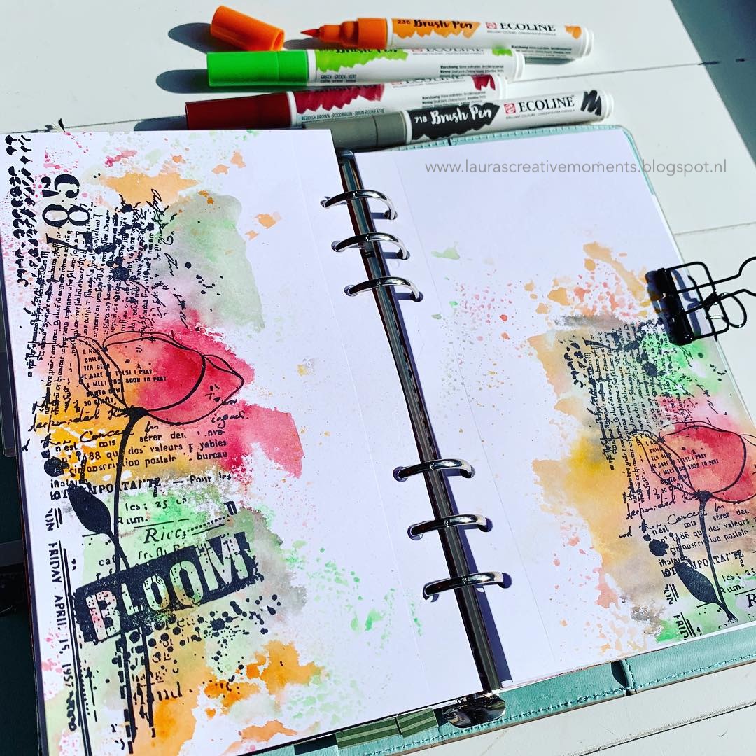 Laura's Creative Moments: Planner Layout (Studio Light Grunge Collection)
