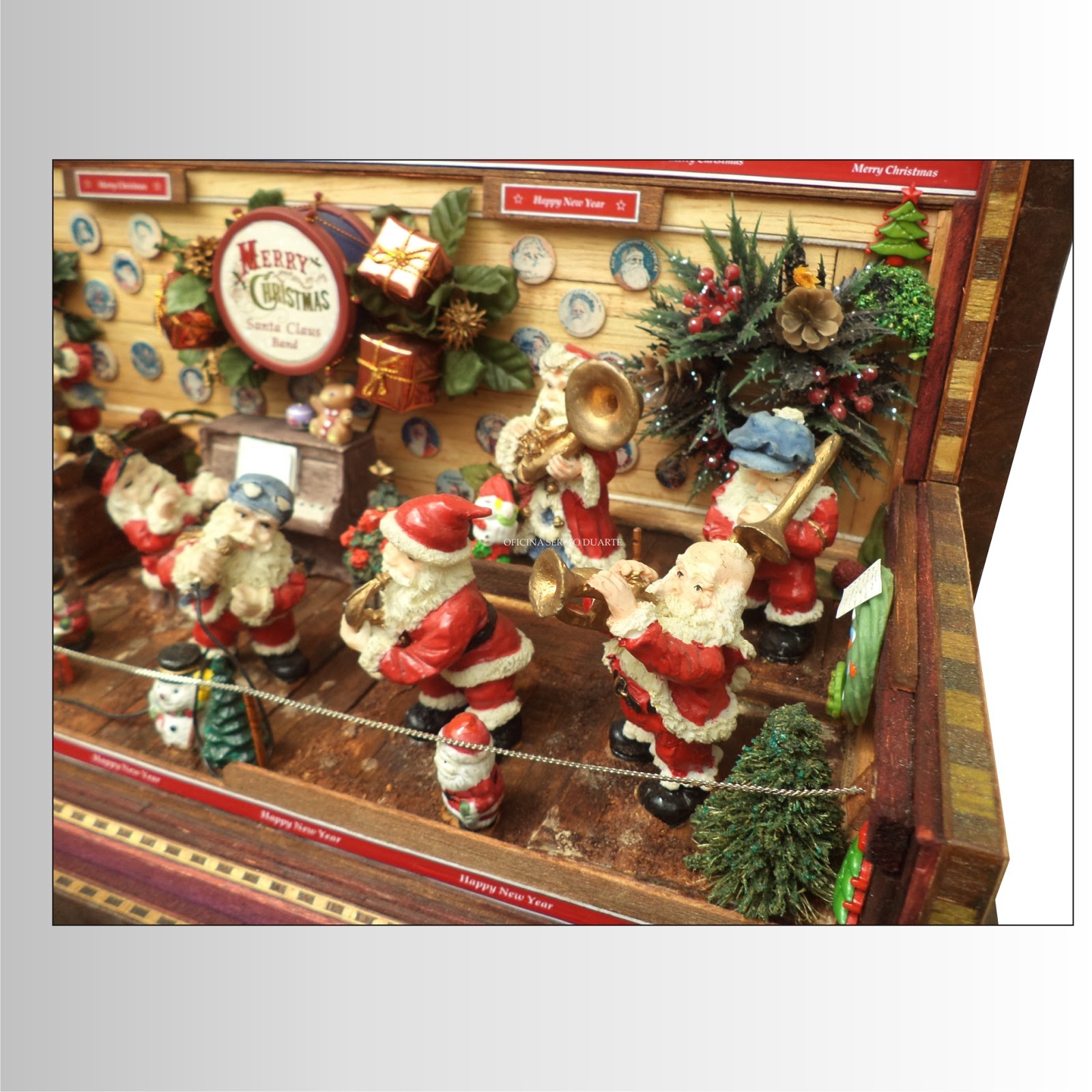 OFICINA SERGIO DUARTE: DIORAMAS e QUADROS