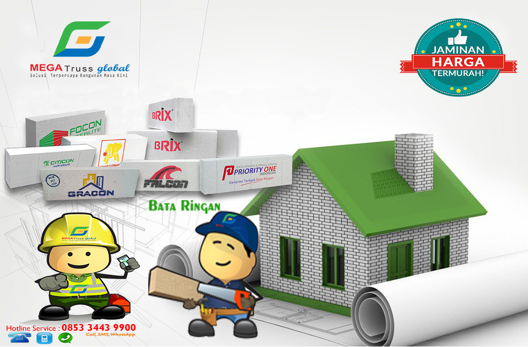2 Jenis Bata Ringan Hebel - Toko Bata Ringan - Jual Bata Ringan di Malang