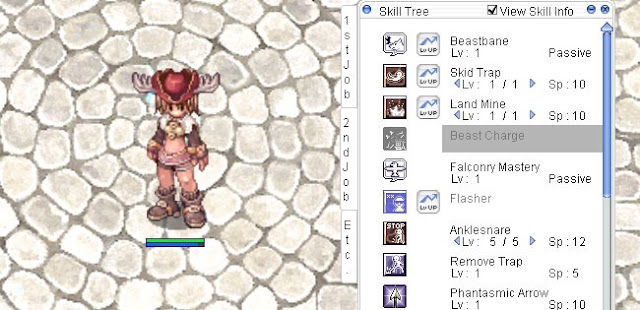 [Ragnarok] รายละเอียด Skill Hunter - คู่มือข้อมูลเกม RAGNAROK อาชีพ LV ...