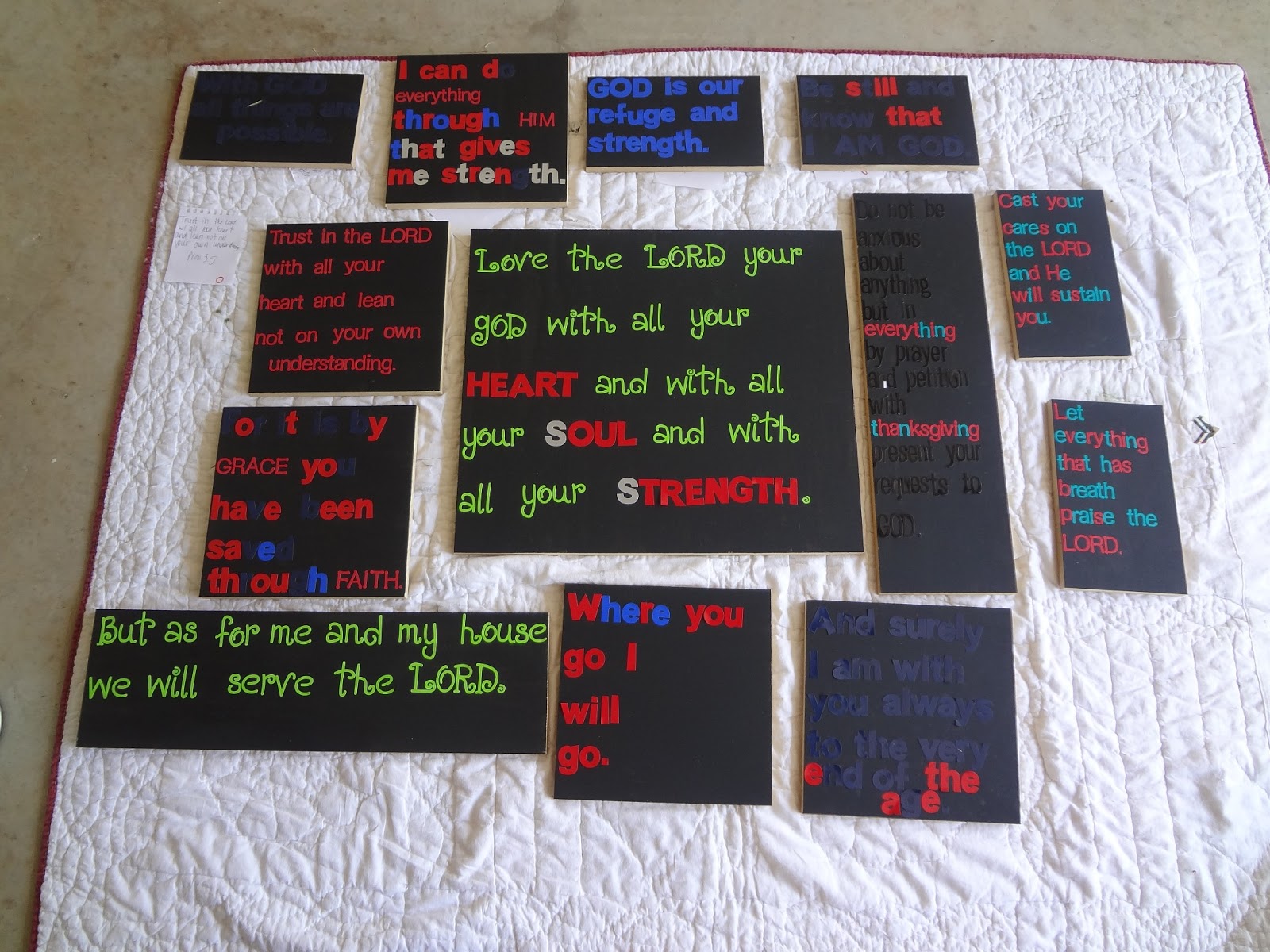 Life With the Giles': Scripture Signs
