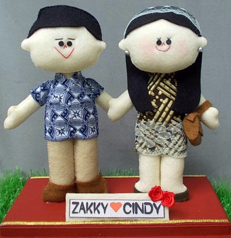 Boneka Couple, Boneka Profesi: Boneka Couple Flanel
