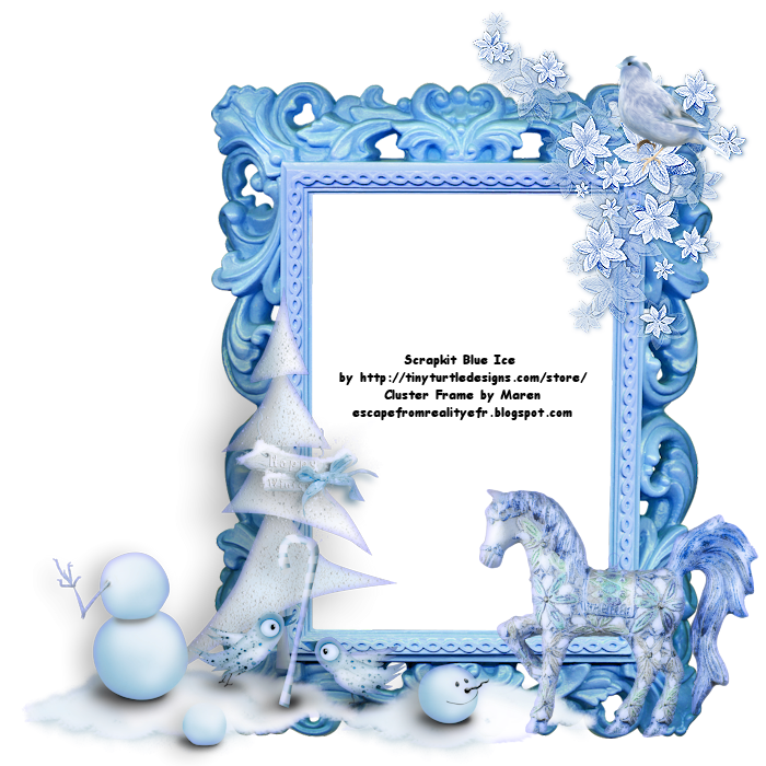 Escape From Reality Blog: FTU 'Blue Ice' Cluster & Cluster Frames