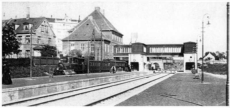 Valby og København, før og nu: Valby Station 1911-1950