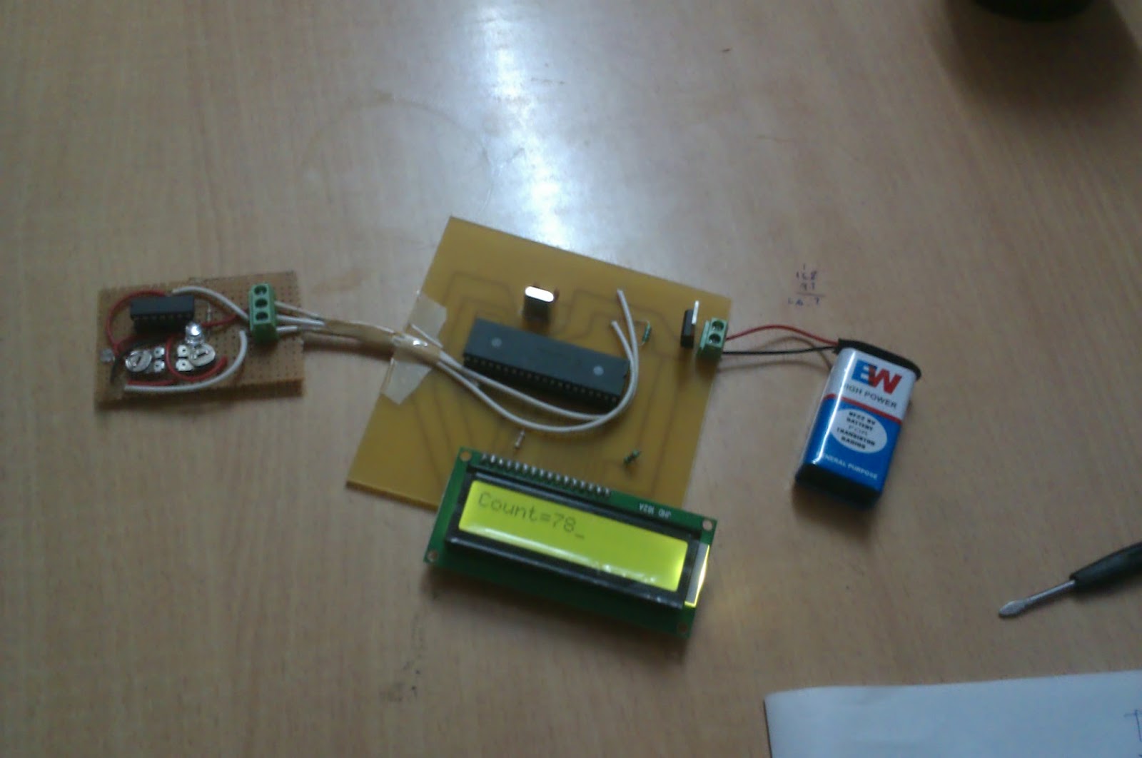 Embedded Systems: Object Counter using PIC16F877