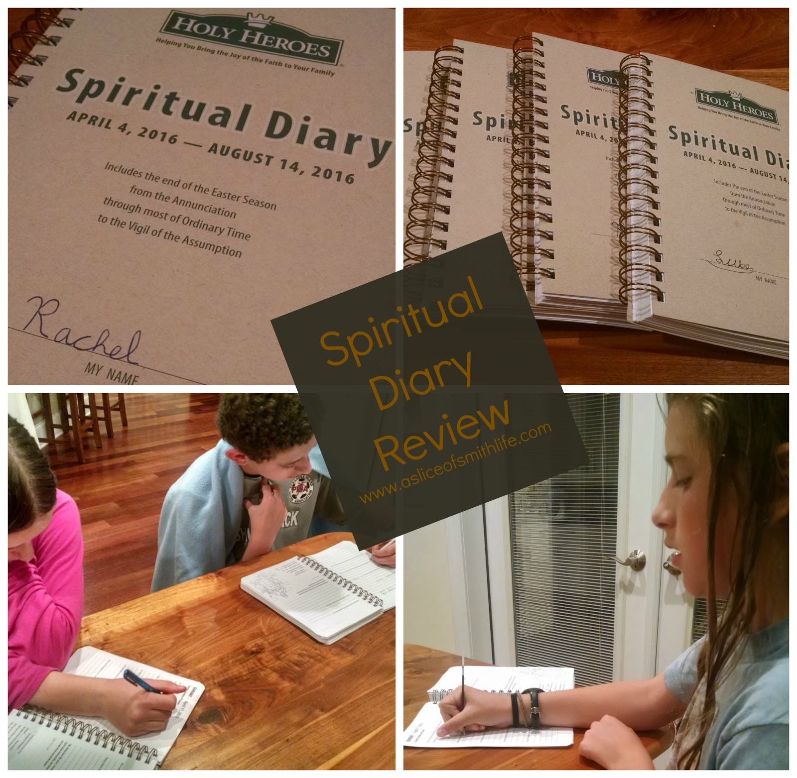 A Slice of Smith Life: Holy Heroes: Spiritual Diary Review