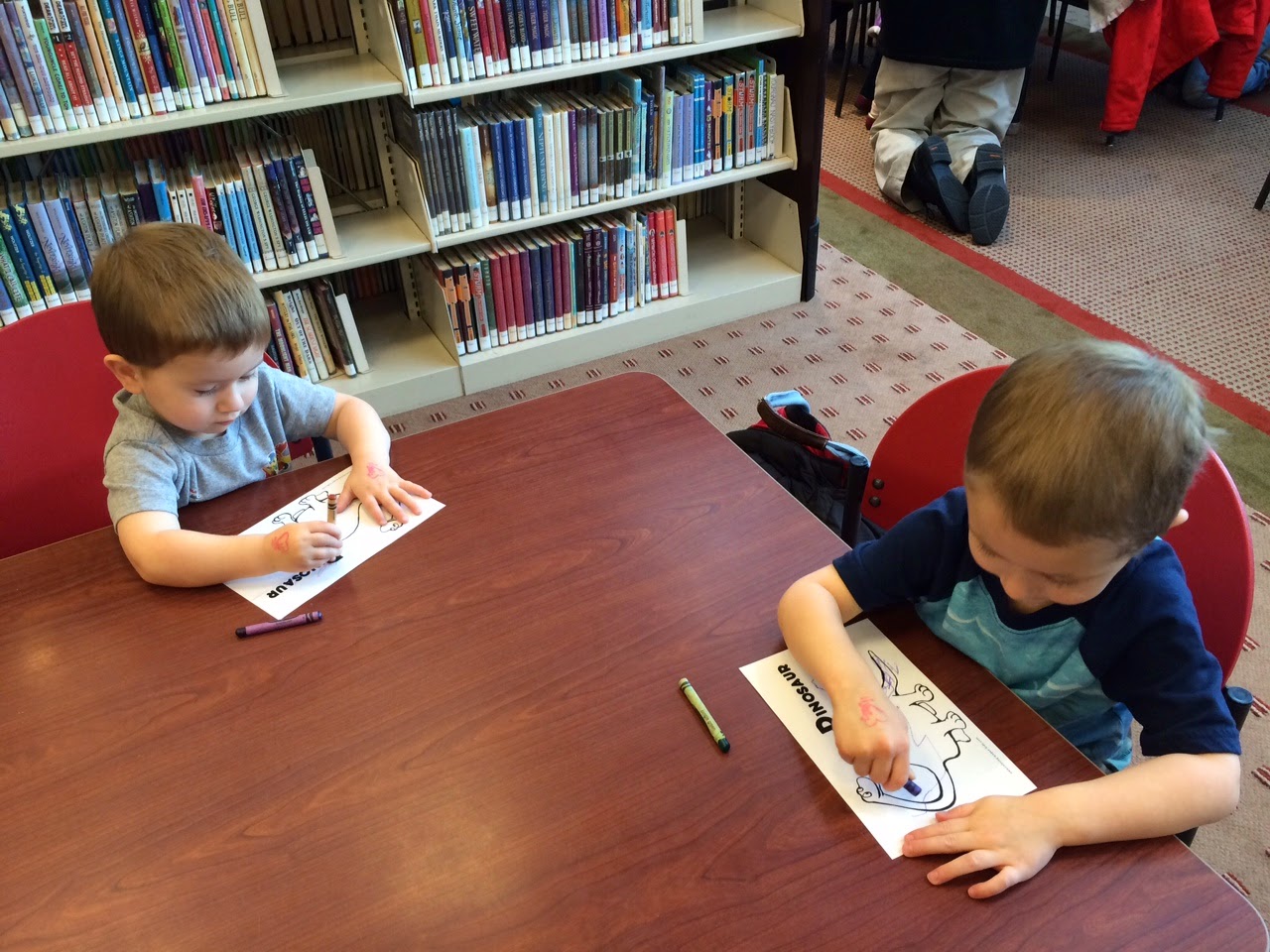 The Fearsomely Fantastic FIVE!: Library Preschool Story Time