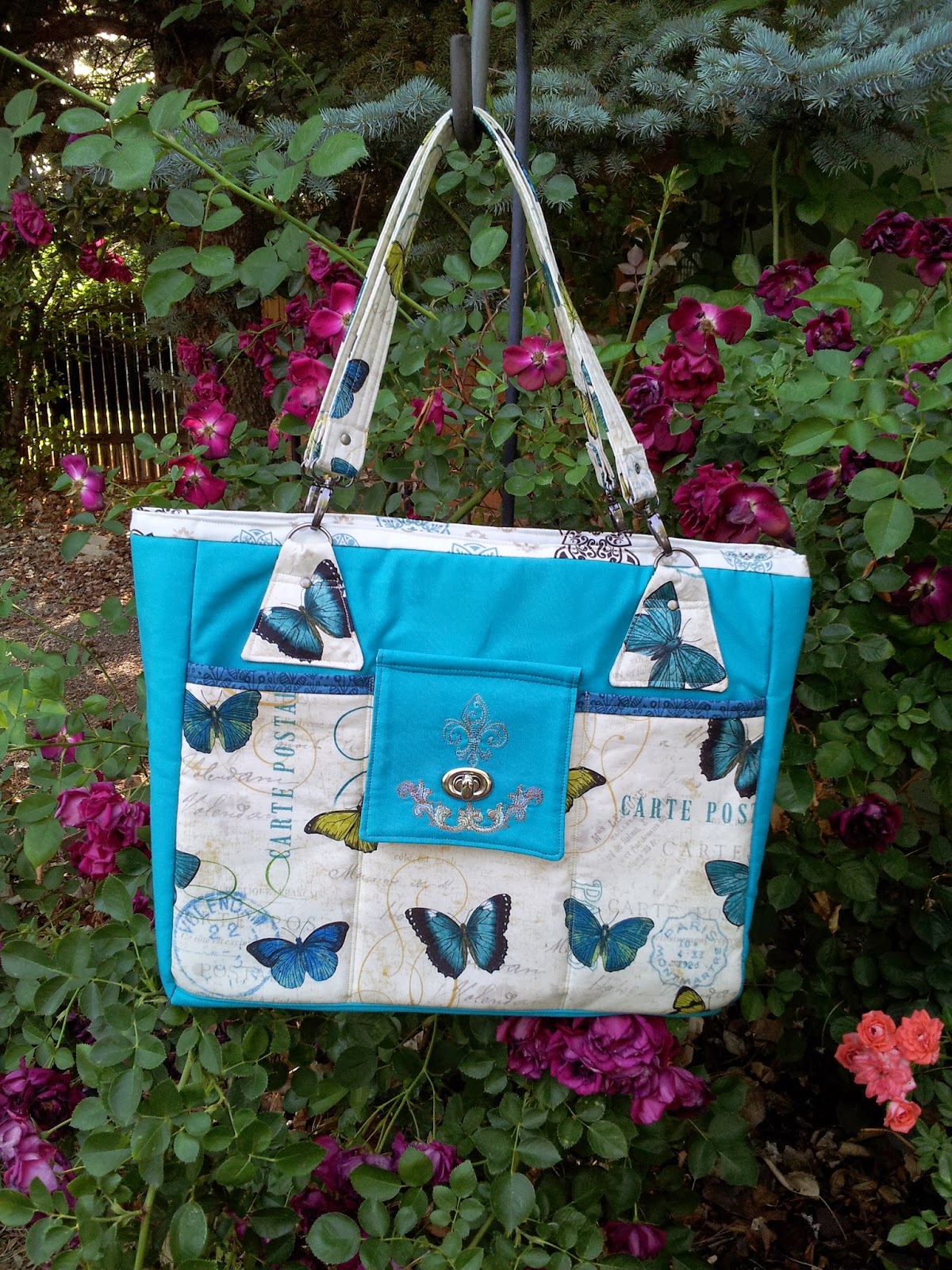 Tiger in a Tornado: Stow It All Tote - pattern testing