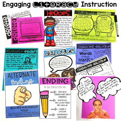 Storybook Stem Novels and a FREEBIE - Queen of the First Grade Jungle