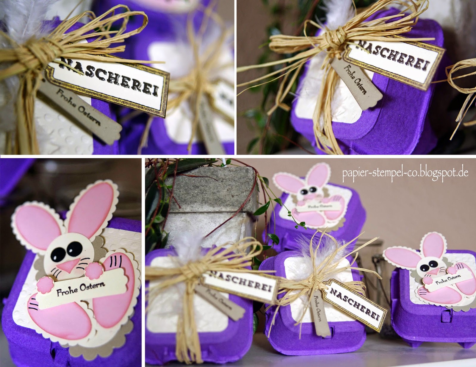 Papier, Stempel & Co: Mitbringsel zu Ostern...