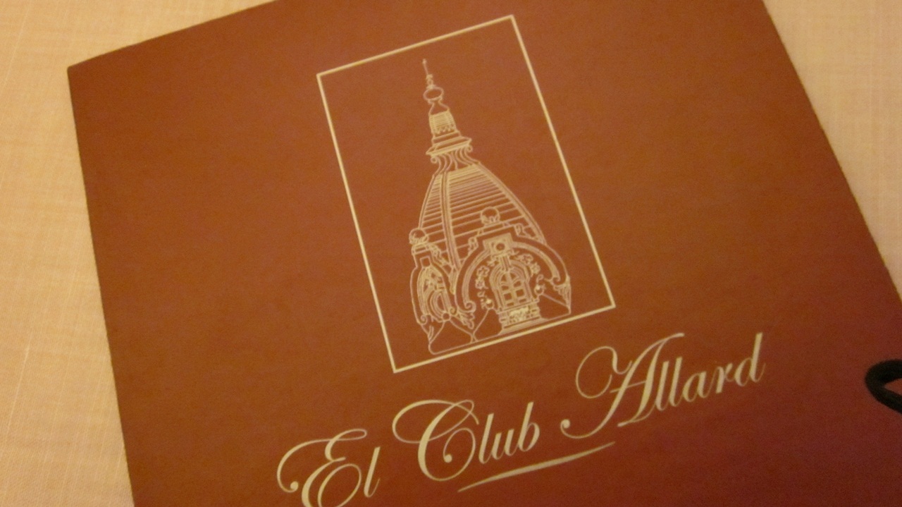 El dadaista gastronómico: Club Allard: cocina de autor en Madrid