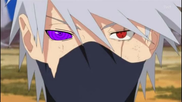 Photo anime: Kakashi Rinnegan and Sharingan