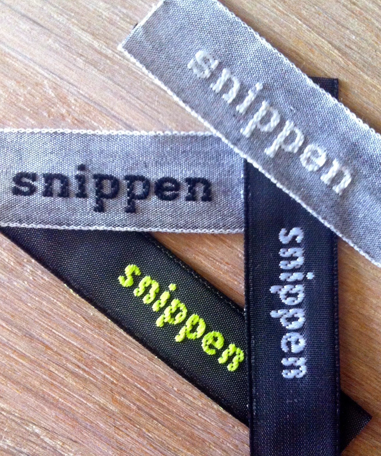 snippen: Nye merkelapper