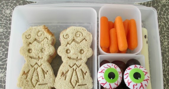 Bento School Lunches : Zombie Halloween Bento