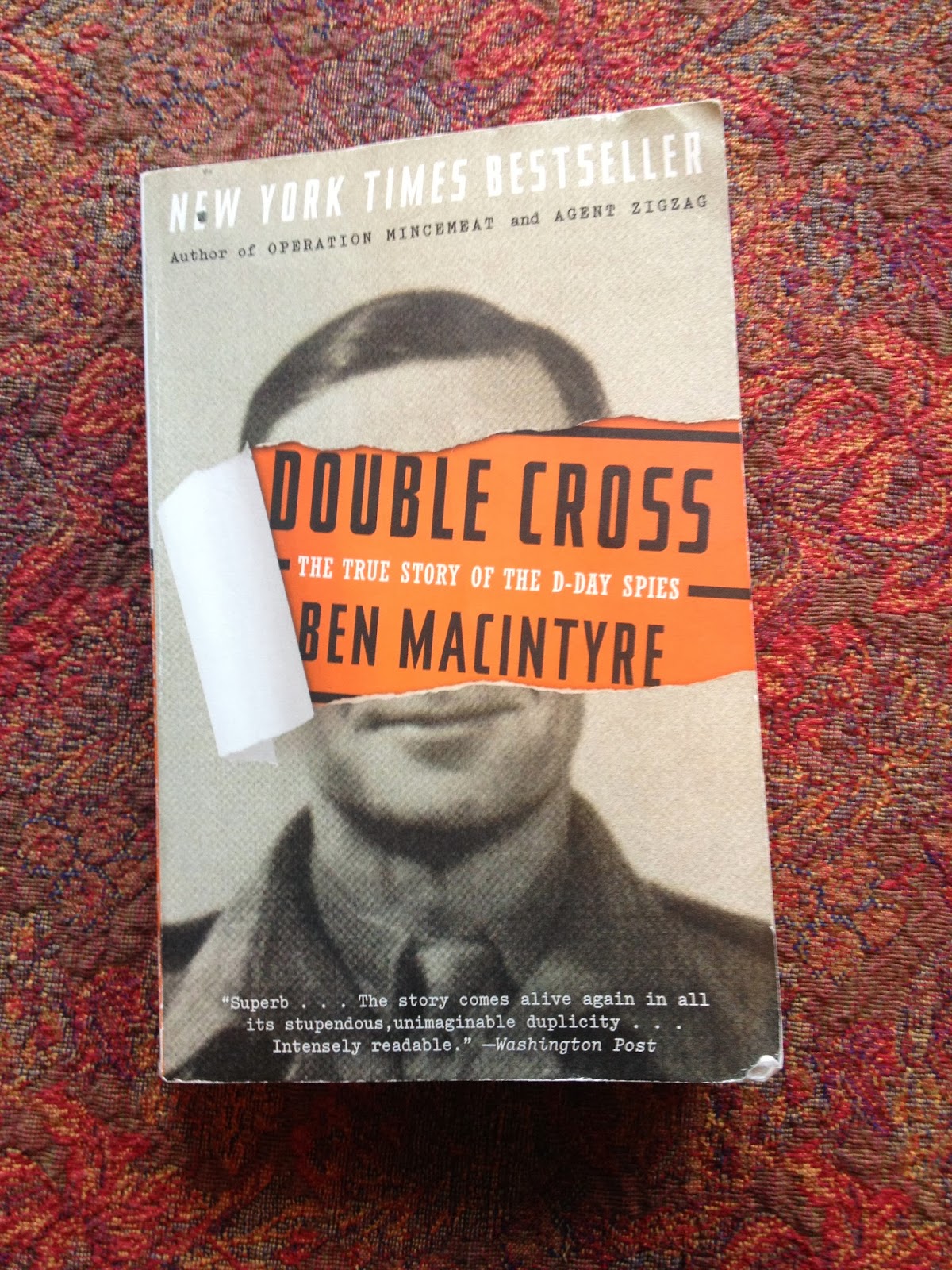 Mystery Playground: Book Review: Ben MacIntyre, DOUBLE CROSS
