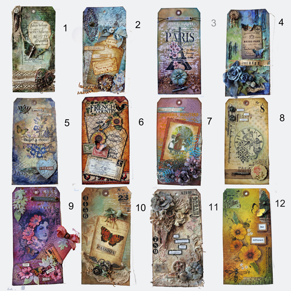 Astrid's Artistic Efforts: Tag a Day project #12