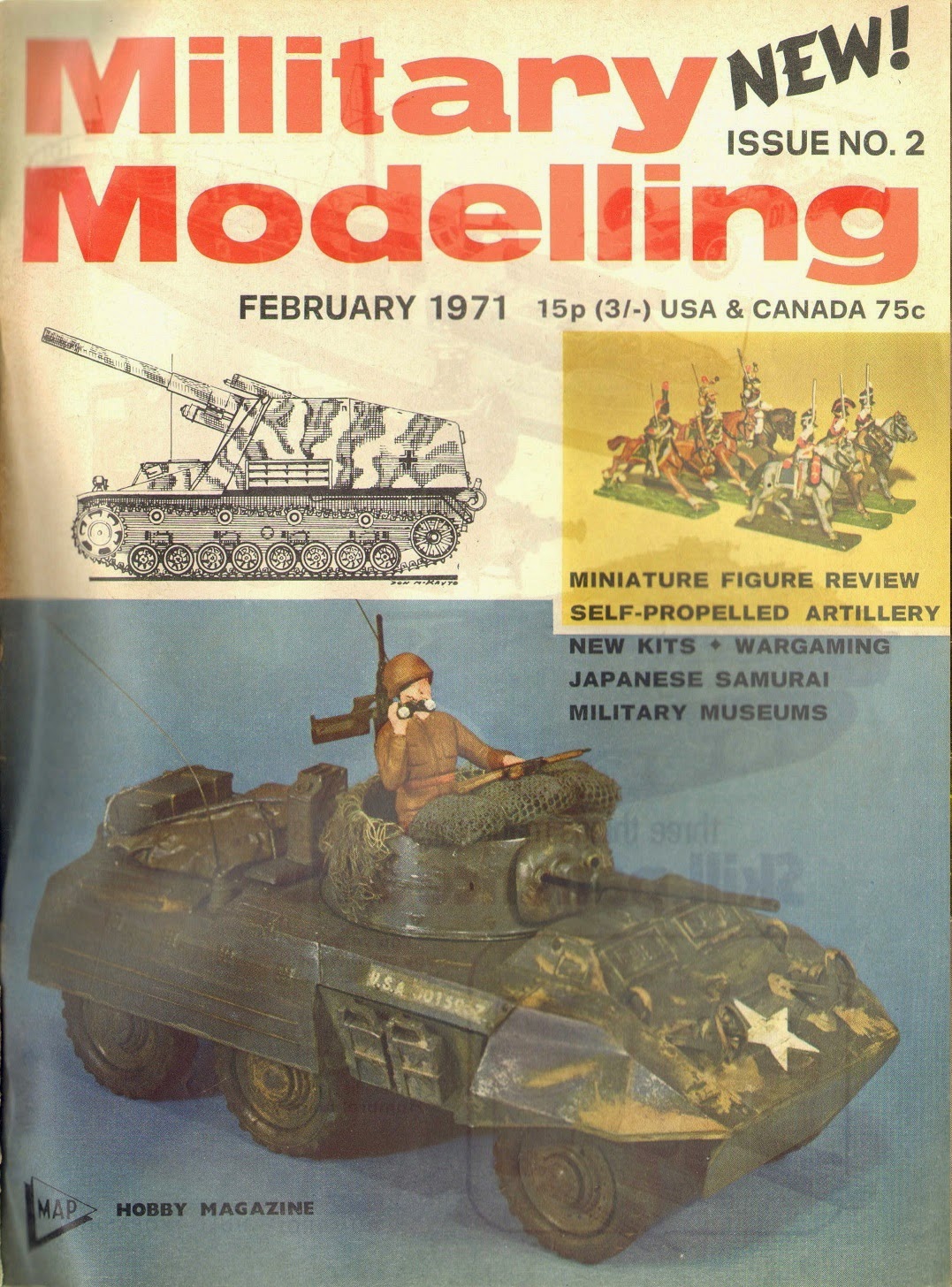 Doug Mason Figures: Military Modelling Magazine Issue 2 February 1971