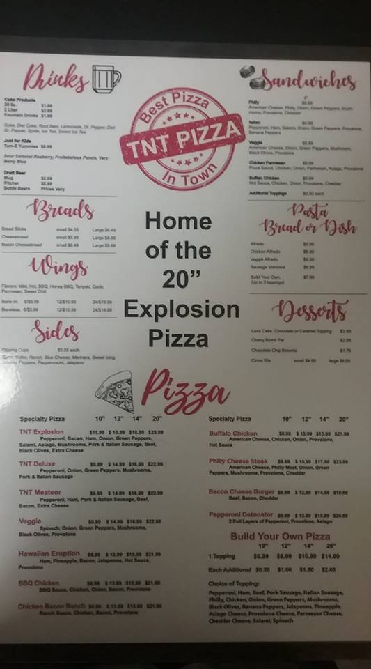 Paris Landing Tourism League: TNT Pizza! New PLTL Member.